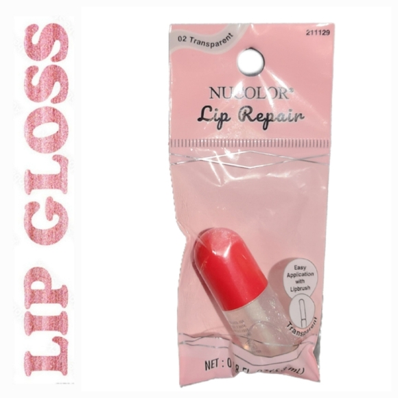 None | Makeup | Nucolor Transparent Lip Repair Lipgloss | Poshmark